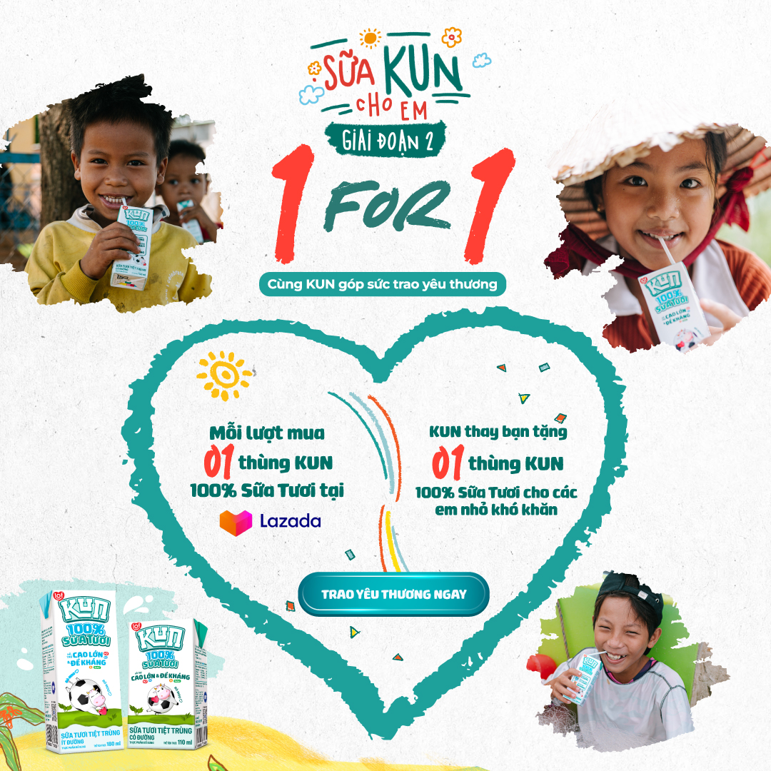 Lof | DỰ ÁN "SỮA KUN CHO EM" GIAI ĐOẠN 2 - THÊM NHIỀU VÙNG MIỀN, THÊM ...