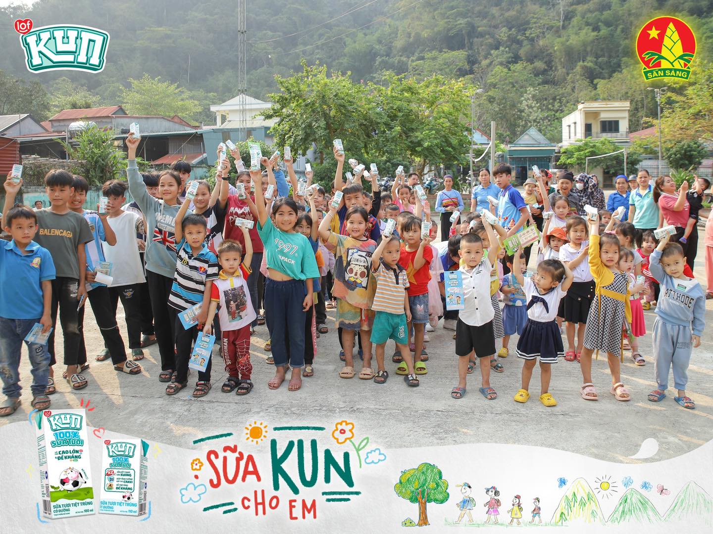 Lof | Dự án "Sữa Kun Cho Em" – Sự lan tỏa và khởi sự yêu thương trong ...